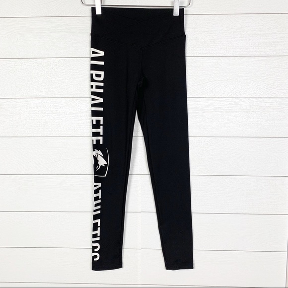 Alphalete | Pants & Jumpsuits | Alphalete Logo Leggings | Poshmark
